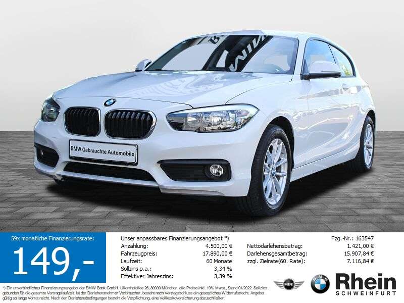 Coche BMW 116d Diésel 2019 - 24373
