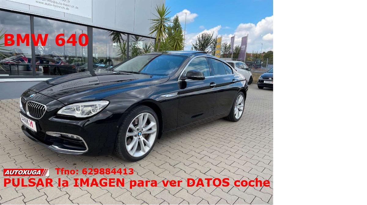 Coche BMW 640d Diésel 2015 - 31321