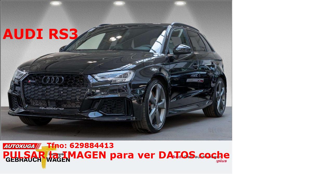 AUDI RS3 Gasolina 2020 coche Alemania - 38909
