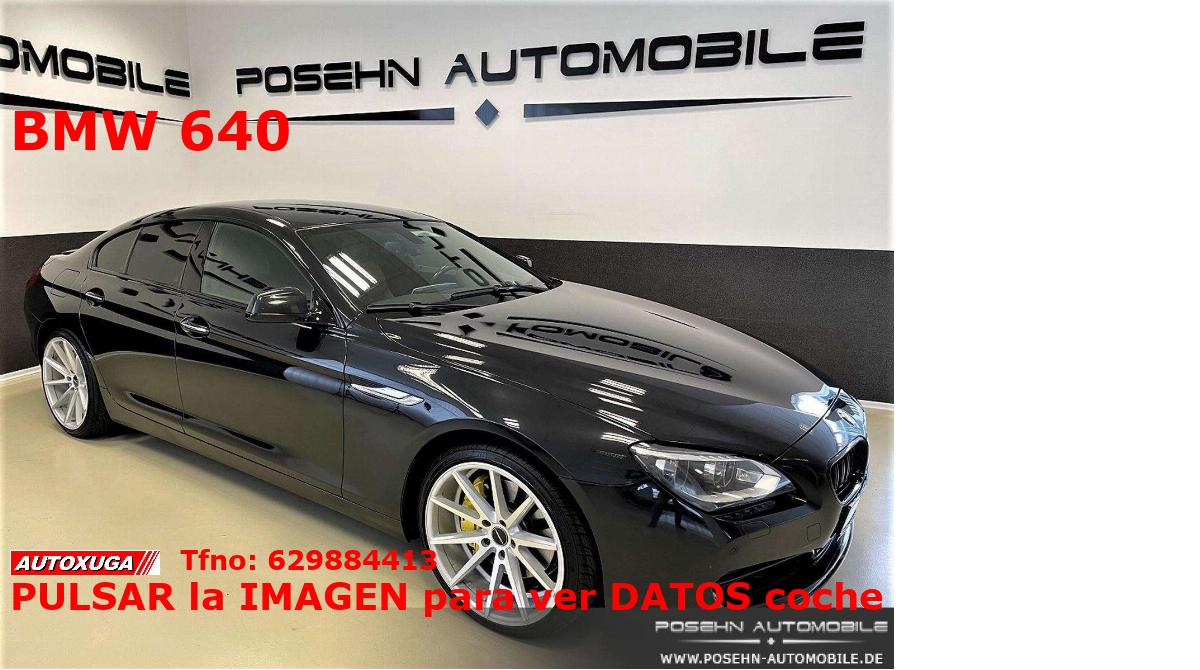 Coche BMW 640d Diésel 2014 - 44106