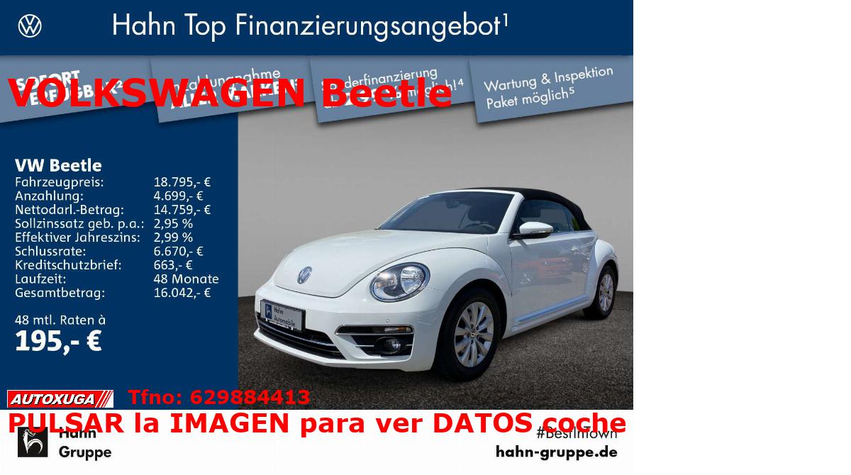 Coche VOLKSWAGEN Beetle Gasolina 2017 - 46255