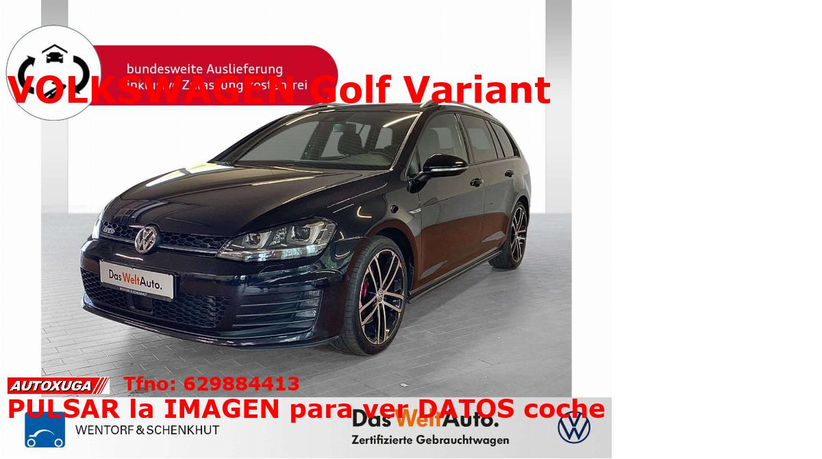 Coche VOLKSWAGEN Golf Variant Diésel 2016 - 48322