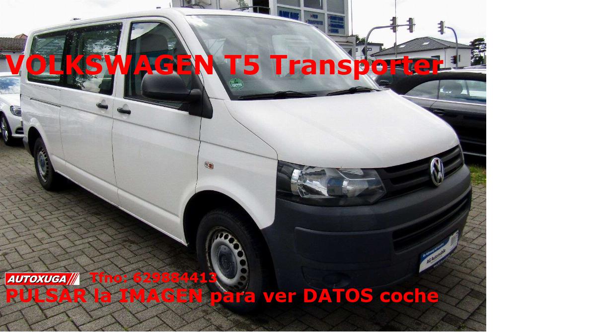 Coche VOLKSWAGEN T5 Transporter Diésel 2013 - 49561