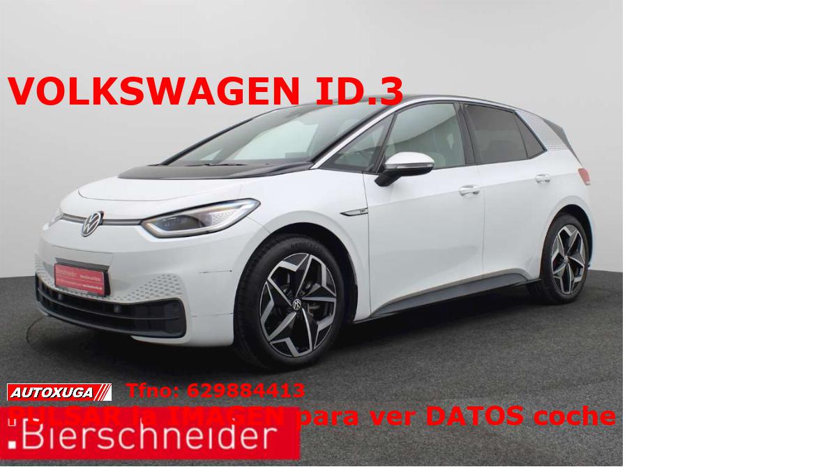 Coche VOLKSWAGEN ID.3 Eléctrico 2021 - 54454