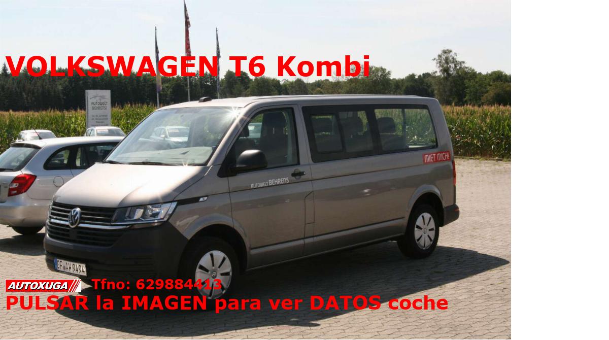 Coche VOLKSWAGEN T6 Kombi Diésel 2020 - 58608