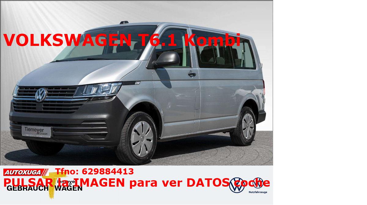 Coche VOLKSWAGEN T6.1 Kombi Diésel 2021 - 59347