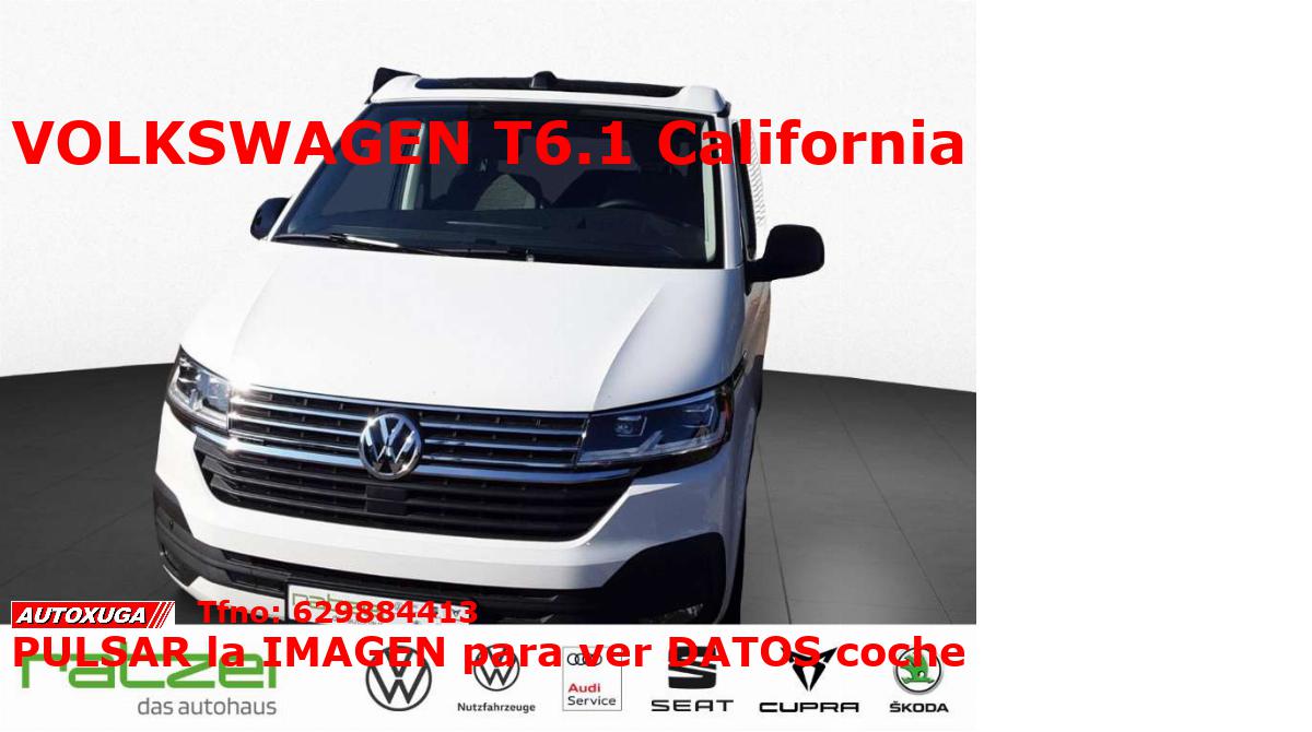 Coche VOLKSWAGEN T6.1 California Diésel 2022 - 59652