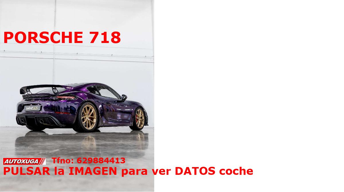 Coche PORSCHE 718 Gasolina 2021 - 62988