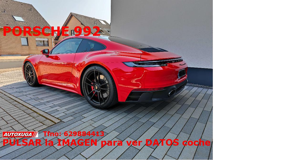 Coche PORSCHE 992 Gasolina 2022 - 64582
